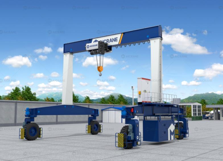 Turning Radius Considerations in RTG Crane Design: Aicrane Lifting